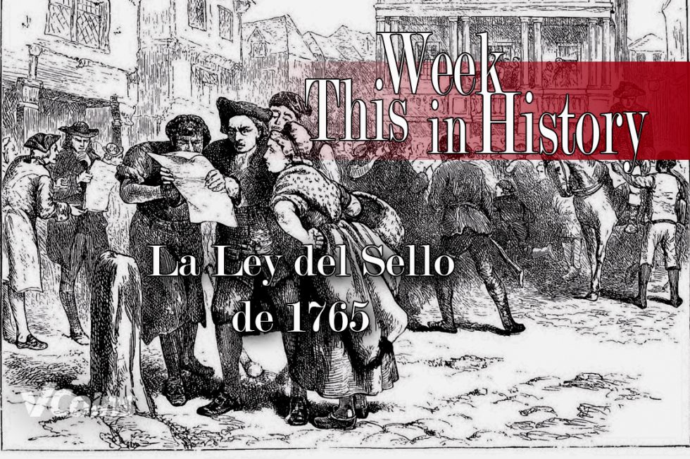 La Ley del Sello de 1765 | Jesús Vico